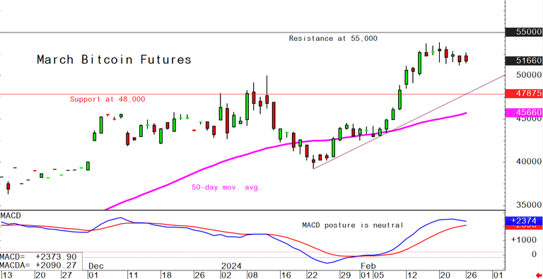 Bitcoin February 26 daily chart alert - Market in pause mode | Kitco News
