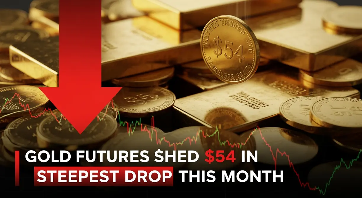 Gold Futures Shed $54 in Steepest Drop This Month | Kitco News